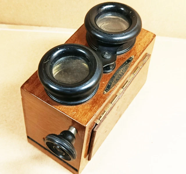 STÉRÉOSCOPE UNIS-FRANCE ANCIEN en bois et Métal EUR 50,00 - PicClick FR
