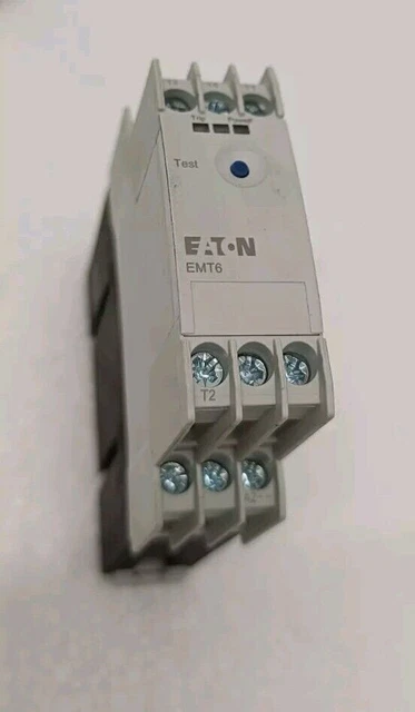 EMT6. THERMISTOR MOTOR Protection Relay 24-240Ac/Dc. Eaton-Moeller Free ...