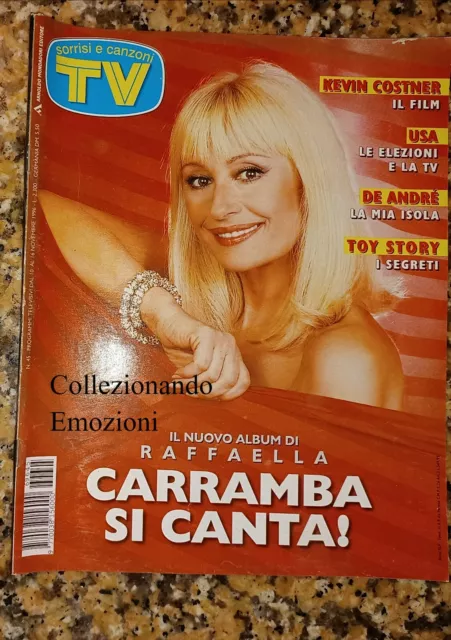 Tv Sorrisi E Canzoni N 45 1996 Carra Ela Weber Enrico Montesano Eur 12