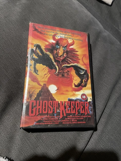 GHOSTKEEPER BIG BOX Ex Rental Vhs Tape £20.00 - PicClick UK