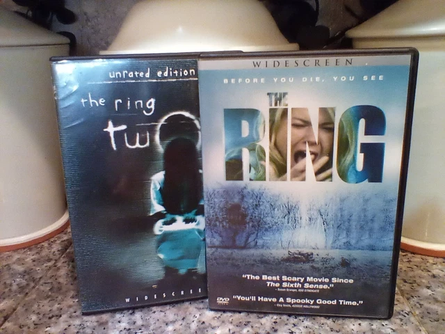 THE RING (WIDESCREEN) the Ring 2 (unrated) DVD combo lot collection £2. ...