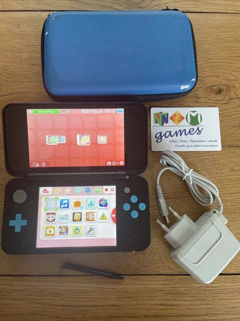 CONSOLE NINTENDO NEW 2DS XL Noir Bleu Black Blue - Testée & Formaté ...