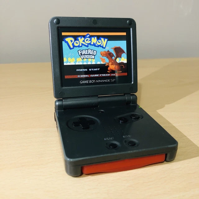 NINTENDO GAMEBOY ADVANCE SP AGS-101 Bright Screen Console Graphite ...