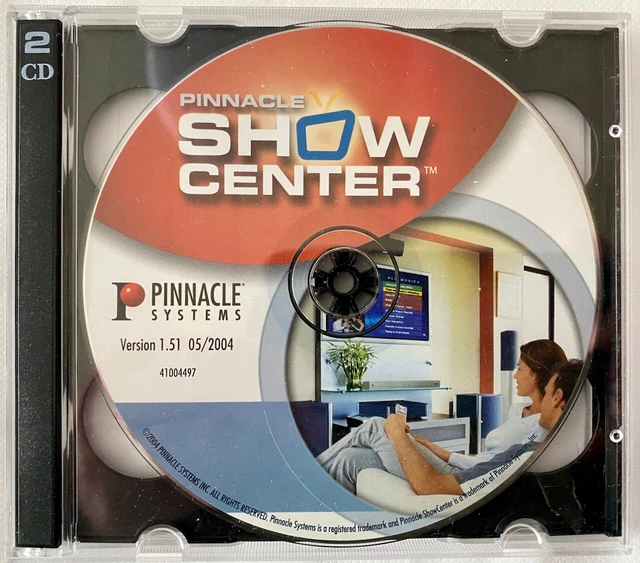 PINACLE SHOW CENTRE: 2 Cd-Rom´S Version 1.10 & V.1.51 EUR 15,13 ...