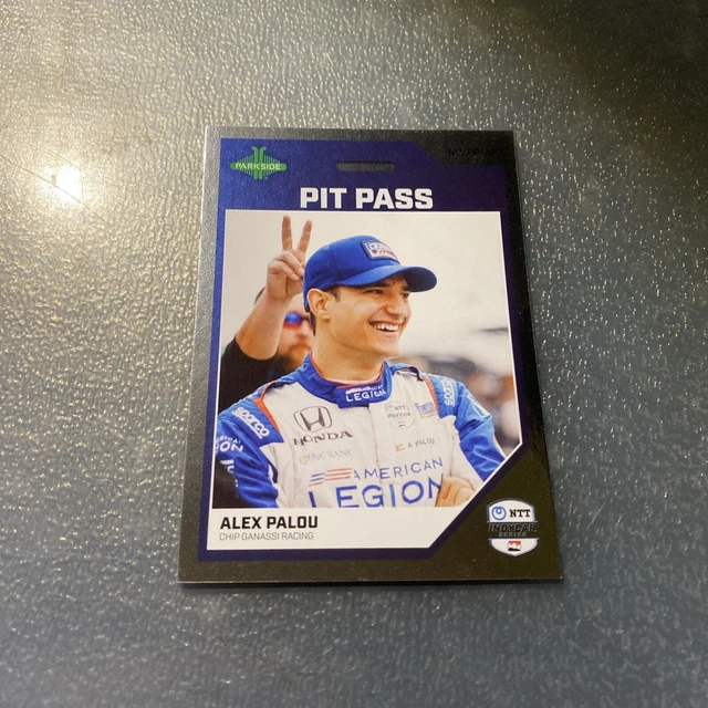 2024 PARKSIDE NTT Indy Car Racing PIT PASS Card ALEX PALOU EUR 1,11 ...
