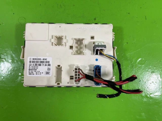 MERCEDES C CLASS W205 Sam Body Comfort Control Module Ecu A2059007134 ...