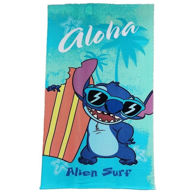LILO E STITCH Telo Mare Microfibra Alien Surf 70 x 140 Cm Disney EUR 13 ...