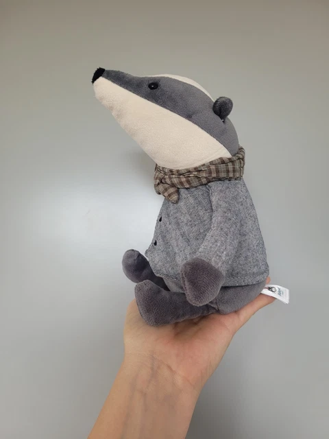 JELLYCAT RIVERSIDE RAMBLER Badger Plush Toy Retired £40.00 - PicClick UK