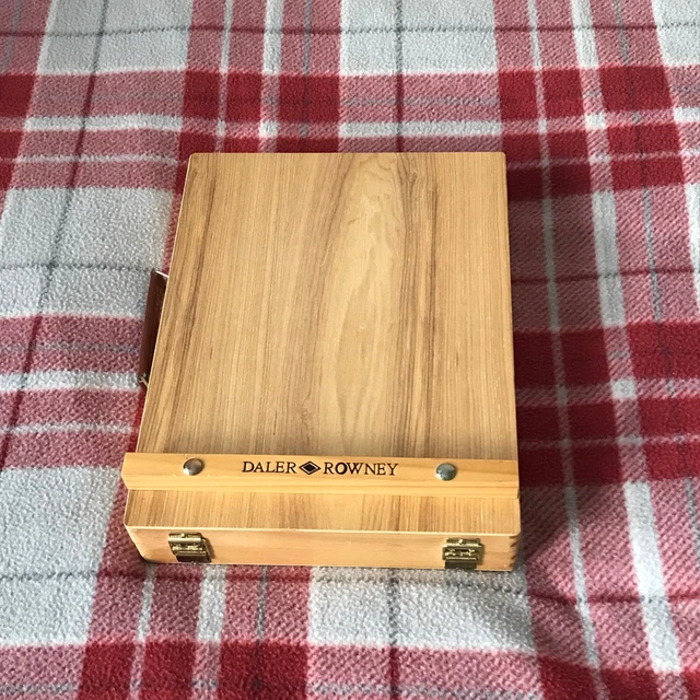 DALER ROWNEY SIMPLY Travel/Table Easel Box, Space to Store Art Supplies ...
