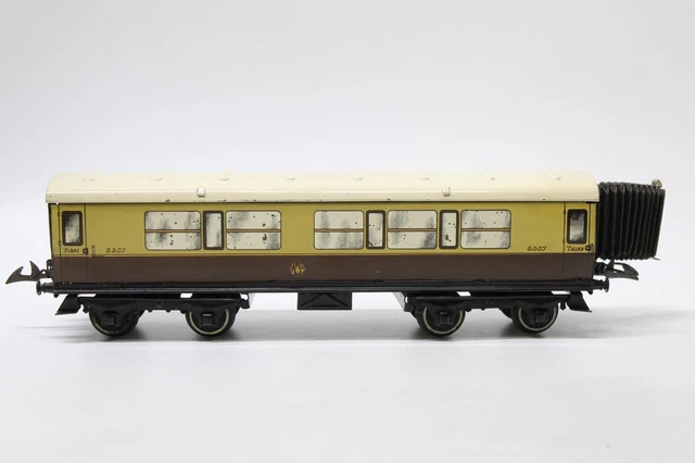 HORNBY O GAUGE First GWR Corridor Coach 6857 £38.00 - PicClick UK