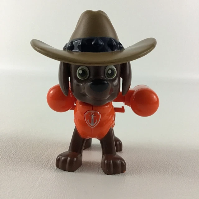 FIGURINE PAW PATROL Pups Save Dude Ranch Pup Cowboy Zuma Spin Master ...
