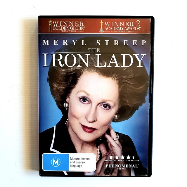 THE IRON LADY DVD 2011 British Political Drama, Meryl Streep, Region 2/ ...