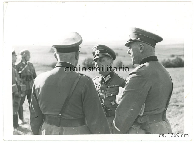 ORIG. FOTO HEER General Paul Danhauser als Oberst IR.106 Aschaffenburg ...