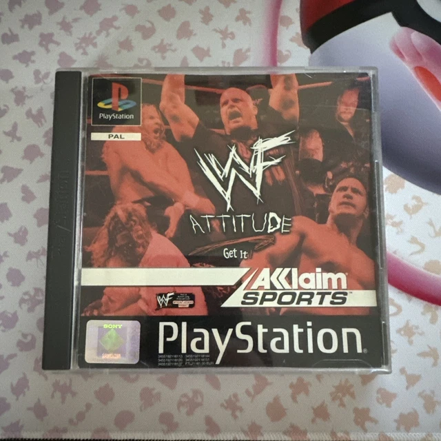 WWF ATTITUDE ON PS1 ; 1999 (1-2 Players) £5.99 - PicClick UK