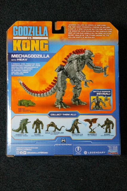 FIGURINE ARTICULÉE MECHAGODZILLA avec HEAV GVK Godzilla Vs Kong ...