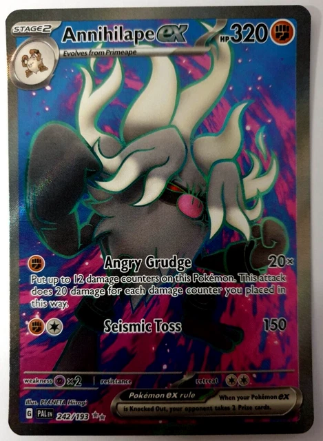 POKEMON: PALDEA EVOLVED - Annihilape EX - Ultra Rare - NM - 242/193 EUR ...
