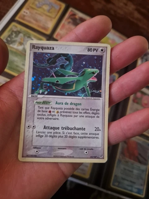 CARTE POKÉMON RAYQUAZA 22/107 EX : Deoxys EUR 18,00 - PicClick FR
