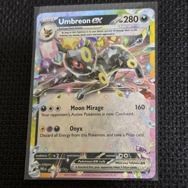 UMBREON EX 060/131 Prismatic Evolutions Pokémon £5.33 - PicClick UK