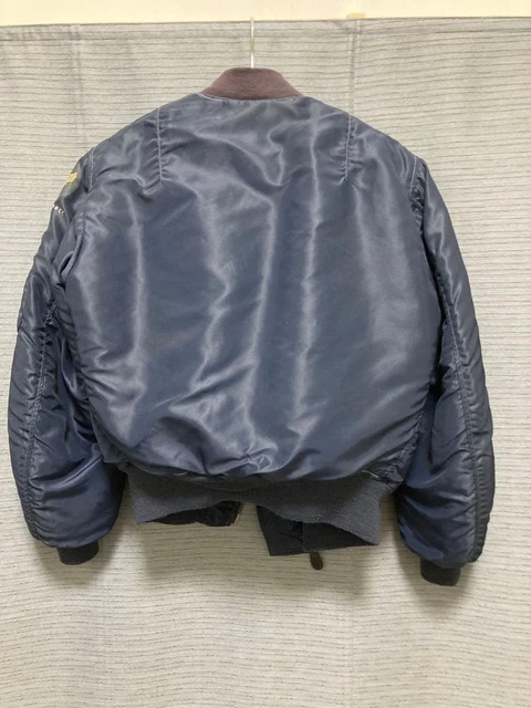 BUZZ RICKSON’S B-15C MOD Navy Flight Jacket 38 CROWN Zip Used $516.16 ...