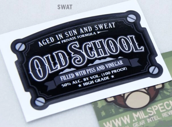 MIL-SPEC MONKEY MSM OLD SCHOOL DECAL SWAT STICKER 3.5" x 2.27" $5.98 ...
