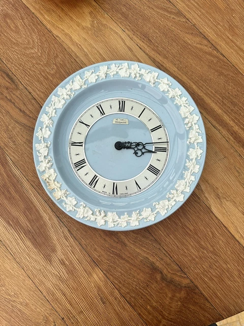 WEDGWOOD MATAMEC CERAMIC Wall Clock £25.00 - PicClick UK