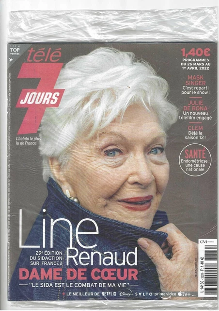 TELE 7 JOURS-26 MARS2022-LINE RENAUD/MASK SINGER/Julie DE BONA/CLEM ...