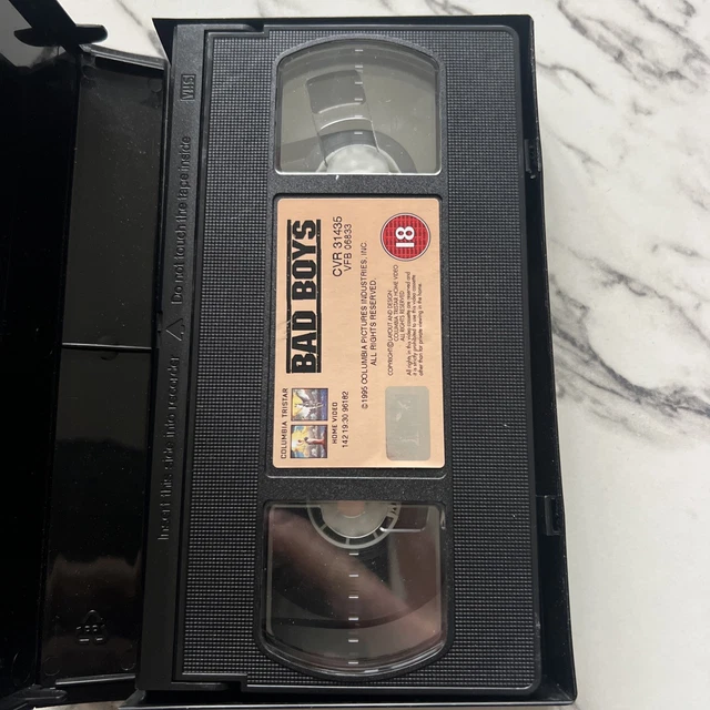 BAD BOYS (PAL VHS Video Tape-1996) Will Smith. "Bed-Hopping and Bullet ...