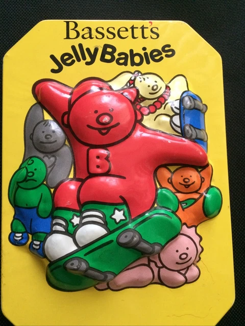 VINTAGE BASSETTS JELLY Babies Promotional Tin/Raised Design/1997 £9.50 ...