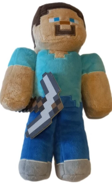2017 MINECRAFT STEVE Plush Stuffed Toy Mojang Jinx $18.40 - PicClick AU