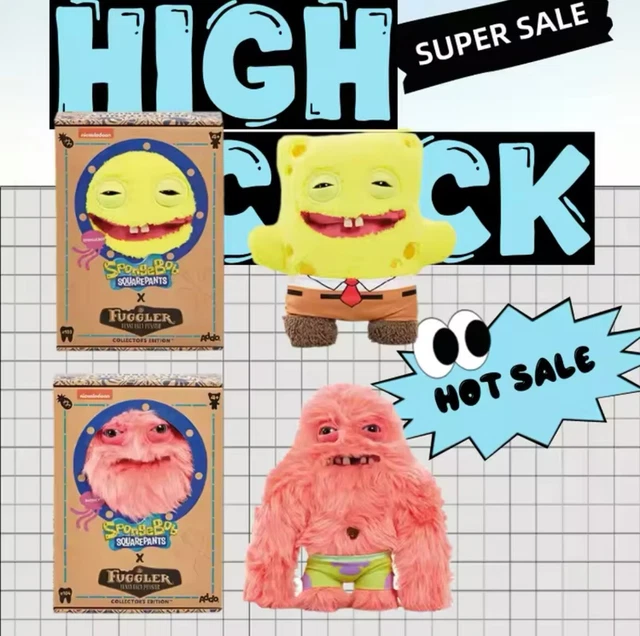 FUGGLER X SPONGEBOB SquarePants ‘Funny Ugly Monster’ Soft Toy £23.99 ...