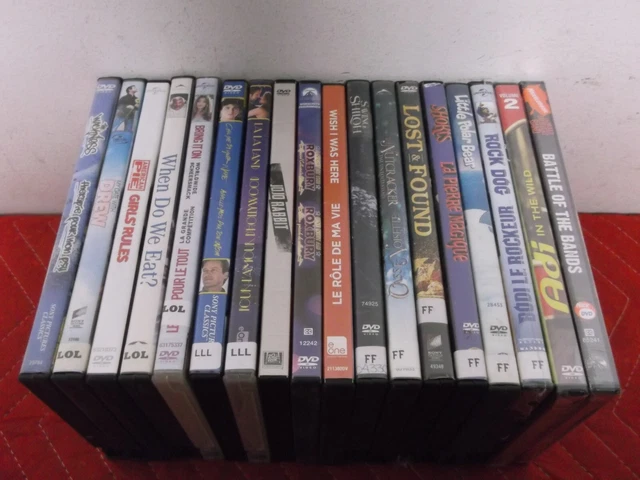 18 MIXED LOT Dvd Movies Cartoon Kids Family Comedy Drama 2 New 16 ...