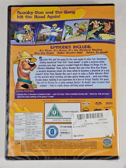 WHAT'S NEW SCOOBY-DOO? Volume 2 DVD (New & Sealed) Region 2 $19.95 ...