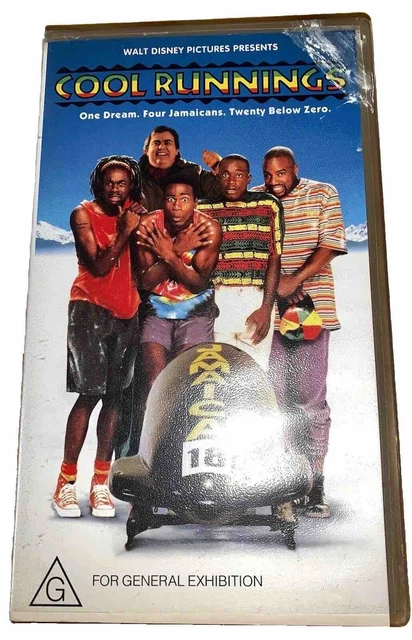 COOL RUNNINGS VHS Tape PAL Walt Disney G John Candy Comedy 1993 Jamaica ...
