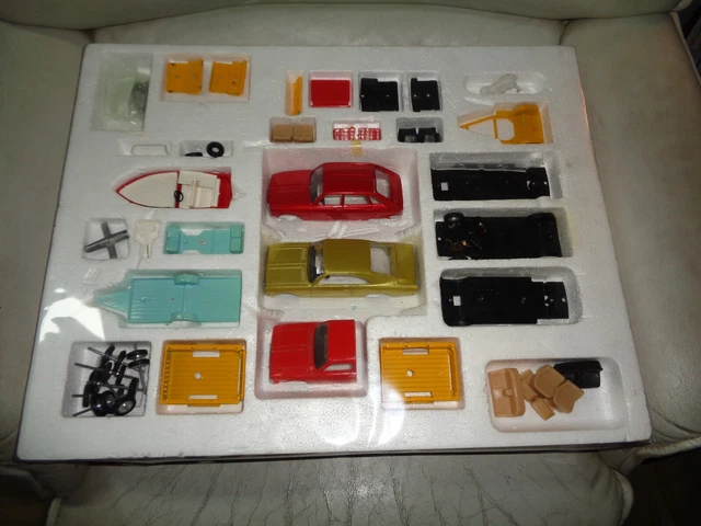 SOLIDO ANCIEN 1/32 - Coffret Major III / Renault 16 Opel Rekord Ford ...