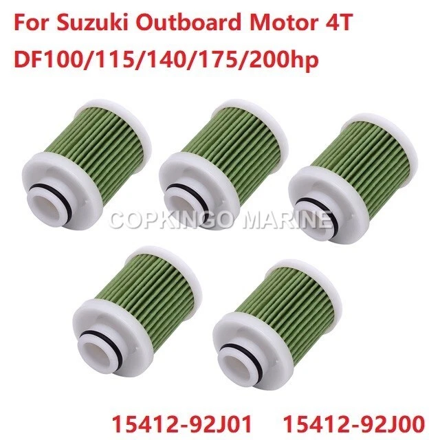 5PCS BOAT FUEL Filter For Suzuki Outboard Engine Motor 115HP-200HP ...