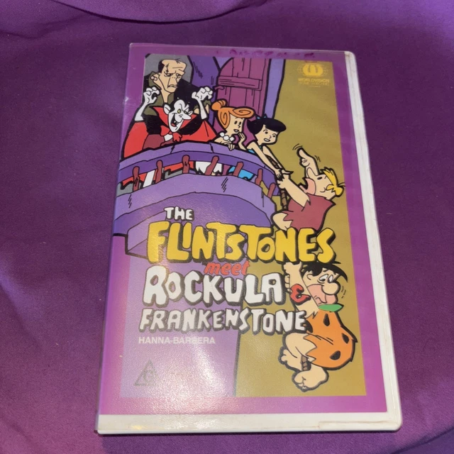 THE FLINTSTONES MEET Rockula Frankenstone VHS 1980 $19.99 - PicClick AU