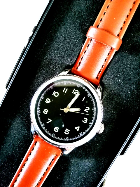 EAGLEMOSS WW2 FRENCH Pilot Watch 35Mm Case New Battery Great Timekeeper ...