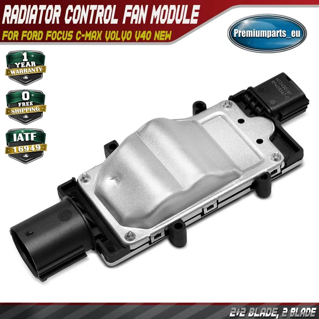 RADIATOR COOLING FAN Control Module for Ford Focus C-Max Volvo V40 ...