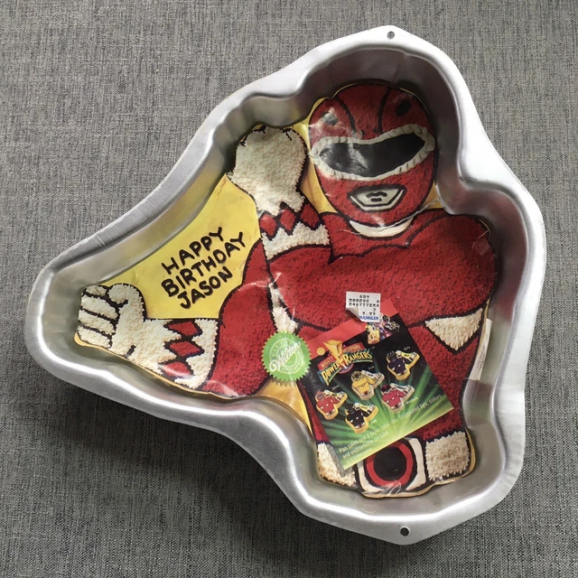 VINTAGE 1994 WILTON Mighty Morphin Power Rangers Cake Pan £14.45 ...