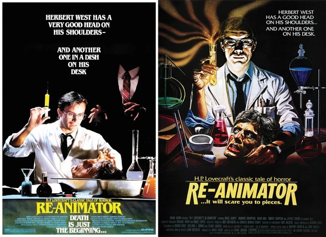 RE-ANIMATOR 1985 FILMPLAKAT movie poster EUR 11,01 - PicClick DE