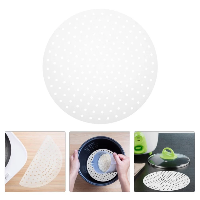 SILICONE NON STICK Rice Cooker Pad Burnt Proof Steamer Mat for Cookware ...