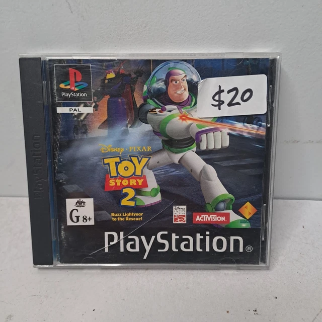 TOY STORY 2 Buzz Lightyear To The Rescue ps1 Pal Complete Manual Vgc ...
