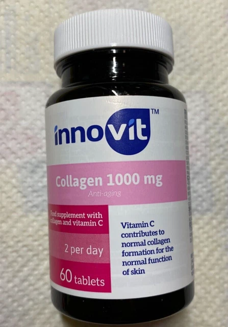 INNOVIT COLLAGEN MIT Vitamin C, 60 Tabletten, NEU OVP, Von Niederland ...