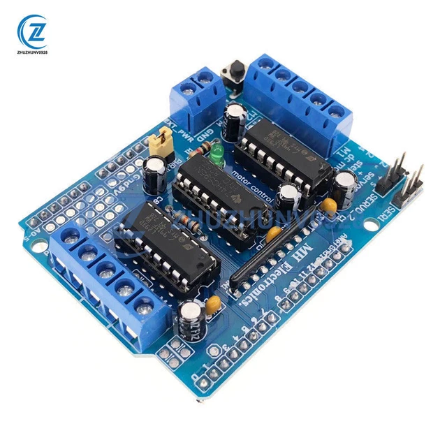 L293D MOTOR CONTROL Shield Motor Drive Expansion Board Motor Shield for ...
