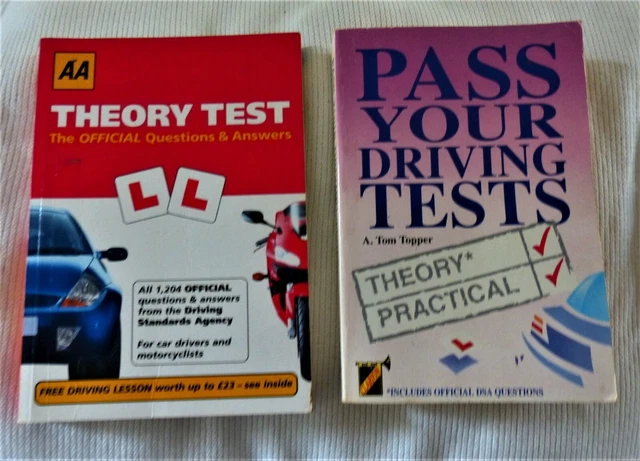DRIVING TEST BOOKS Aa Theory Test And Pass Your Driving Test Book £5.00 ...