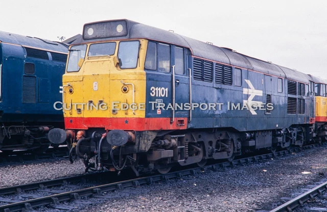 ORIGINAL RAILWAY SLIDE: Class 31 Diesel 31112 1990 D-2168 £3.99 ...