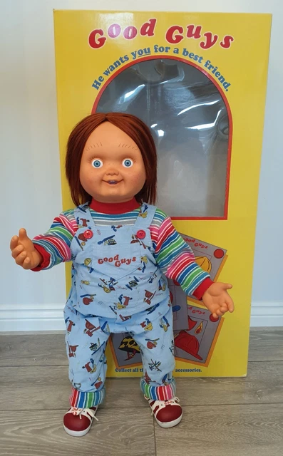 RARE MEDICOM LIFE Size Good Guy Chucky Prop Replica Doll Child's Play ...
