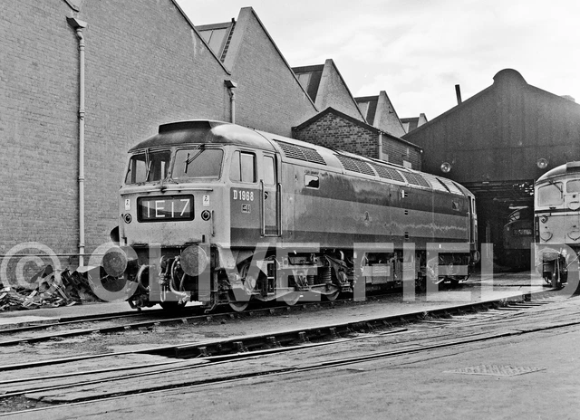 RAILWAY PHOTOGRAPH 6X4 Diesel loco D1968 Haymarket, 1969. £2.95 ...