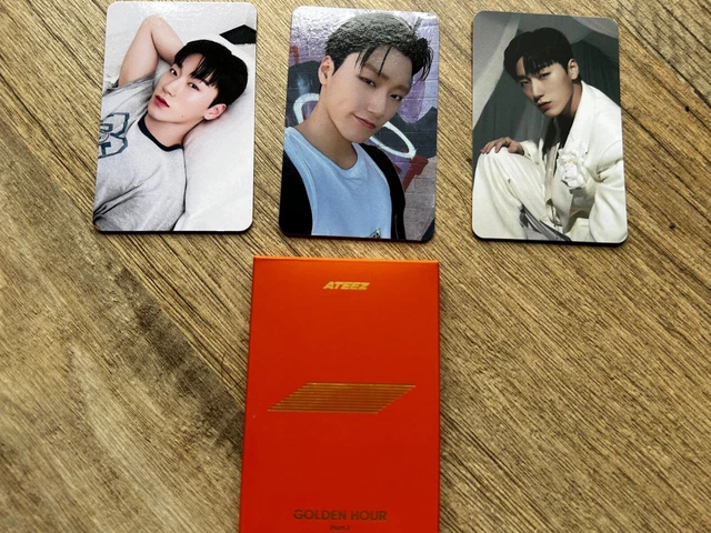 ATEEZ GOLDEN HOUR Platform Album San Photocards Full Inclusions EUR 9 ...
