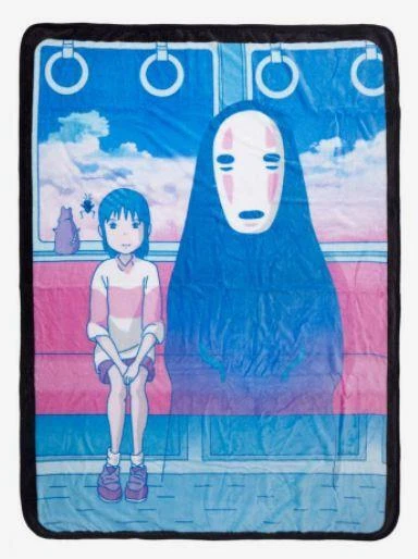 STUDIO GHIBLI SPIRITED Away Train Ride Throw Blanket £18.92 - PicClick UK STUDIO GHIBLI SPIRITED Away Train Ride Throw Blanket £18.92 - PicClick UK